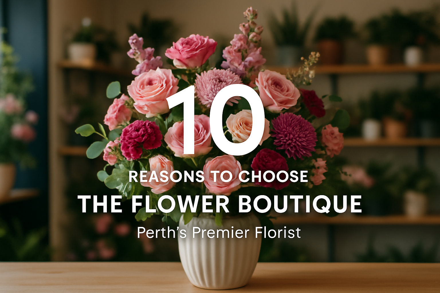 10 Reasons to Choose The Flower Boutique: Perth’s Premier Florist Flow ...