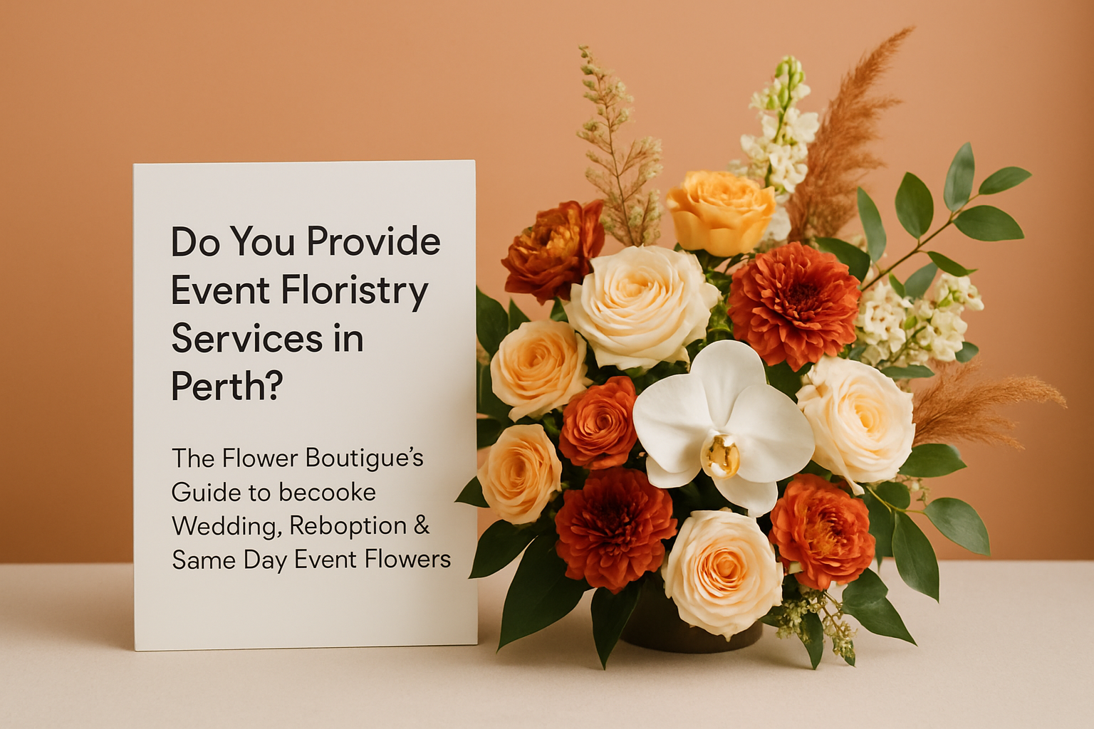 Do You Provide Event Floristry Services in Perth? The Flower Boutique ...