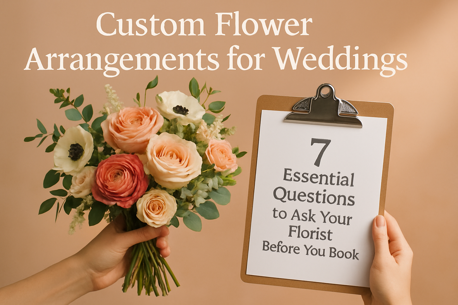 Custom Flower Arrangements for Weddings: 7 Essential Questions to Ask ...